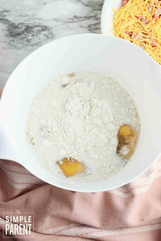 Bisquick Quiche aka Impossible Quiche - The Simple Parent