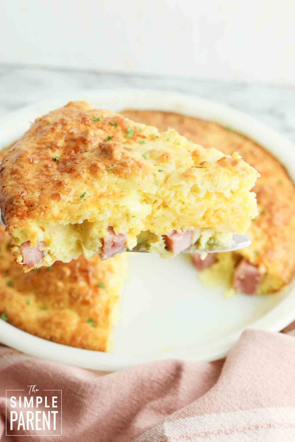 Bisquick Quiche aka Impossible Quiche - The Simple Parent