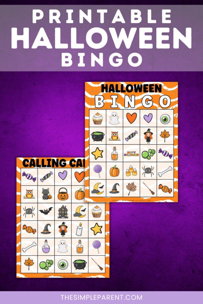 Printable Halloween Bingo - The Simple Parent