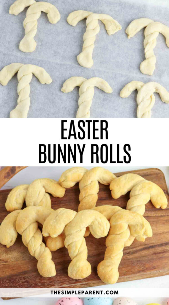 Easter Bunny Rolls - The Simple Parent