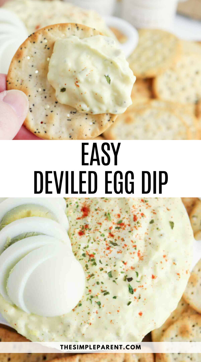 Deviled Egg Dip - The Simple Parent