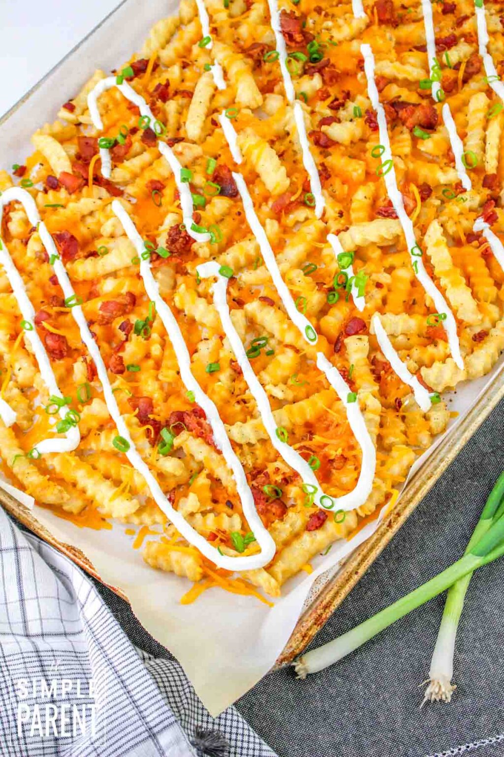 Loaded Fries Recipe - The Simple Parent