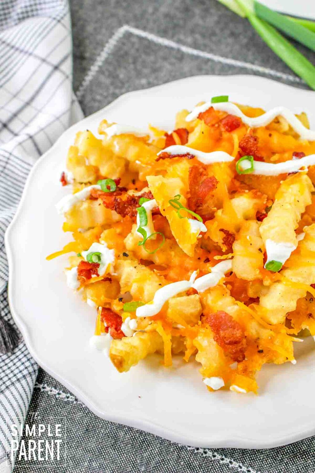 Loaded Fries Recipe - The Simple Parent