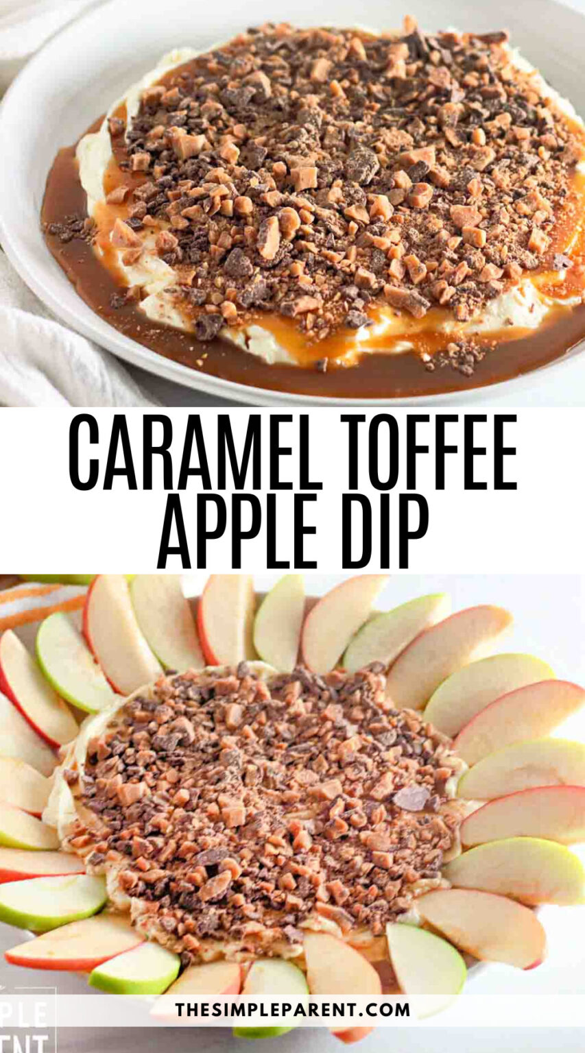 Toffee Apple Dip - The Simple Parent