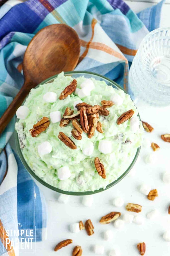 Pistachio Fluff Recipe - The Simple Parent