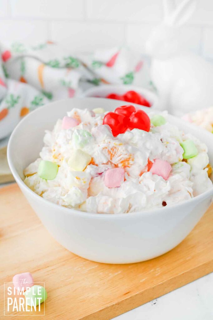Ambrosia Salad (5 Cup Salad) - The Simple Parent