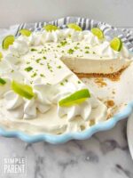 No Bake Key Lime Pie - The Simple Parent