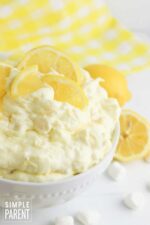 Lemon Fluff Dessert - The Simple Parent