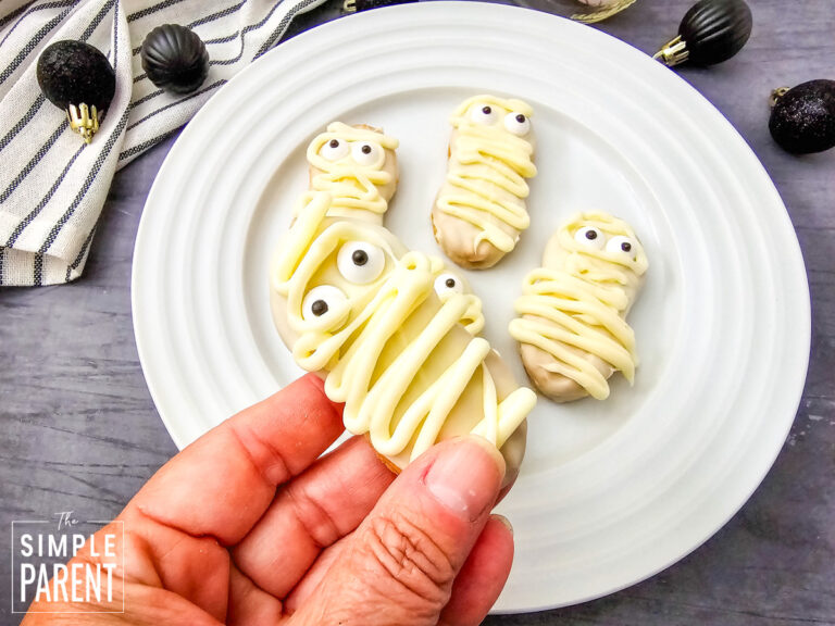 Nutter Butter Mummy Cookies - The Simple Parent
