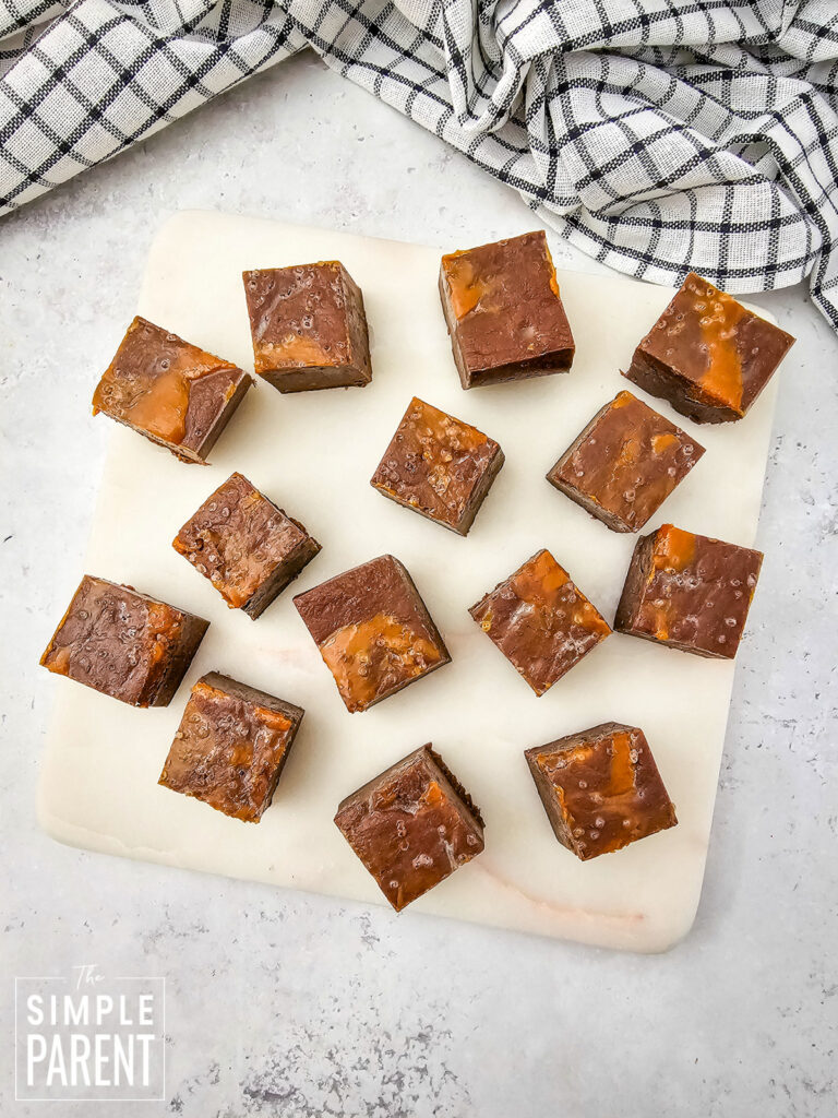 Chocolate Caramel Fudge (Easy Recipe)