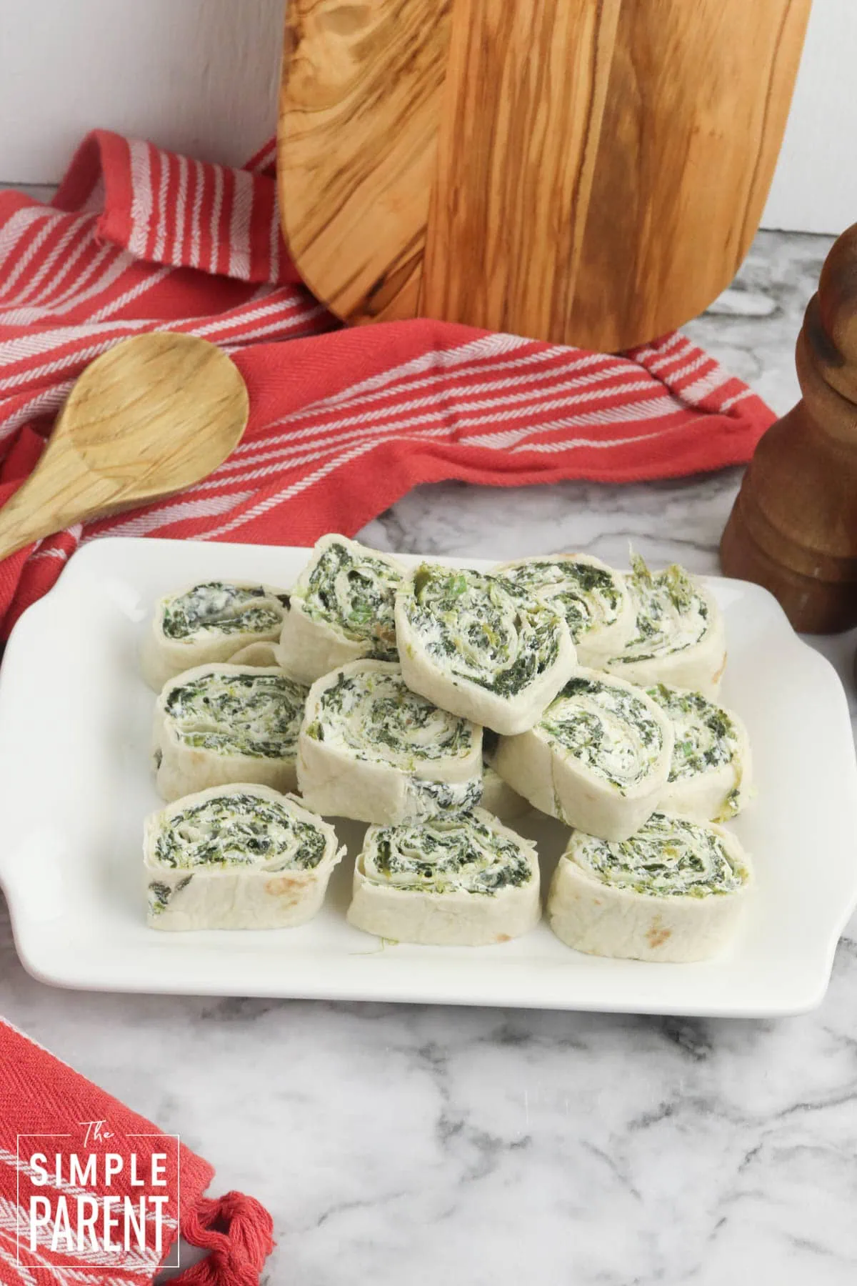 Spinach Pinwheels (Quick & Easy Appetizers)